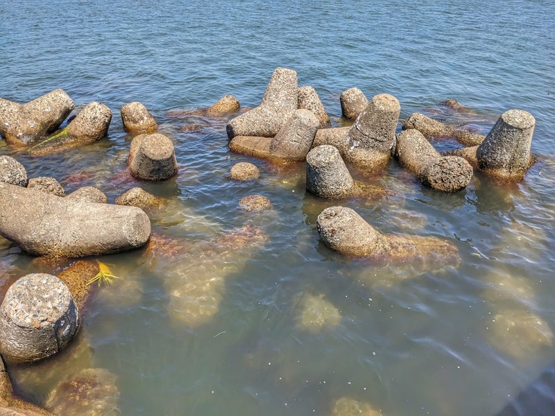 金沢周辺シーバスランガンマップ 大野地区釣り護岸｜kako-jun