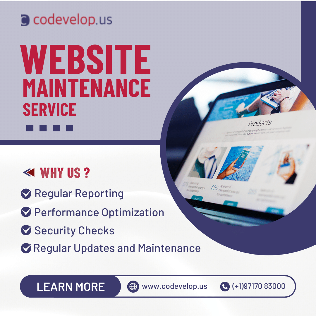 Website Maintenance Services｜Codevelop