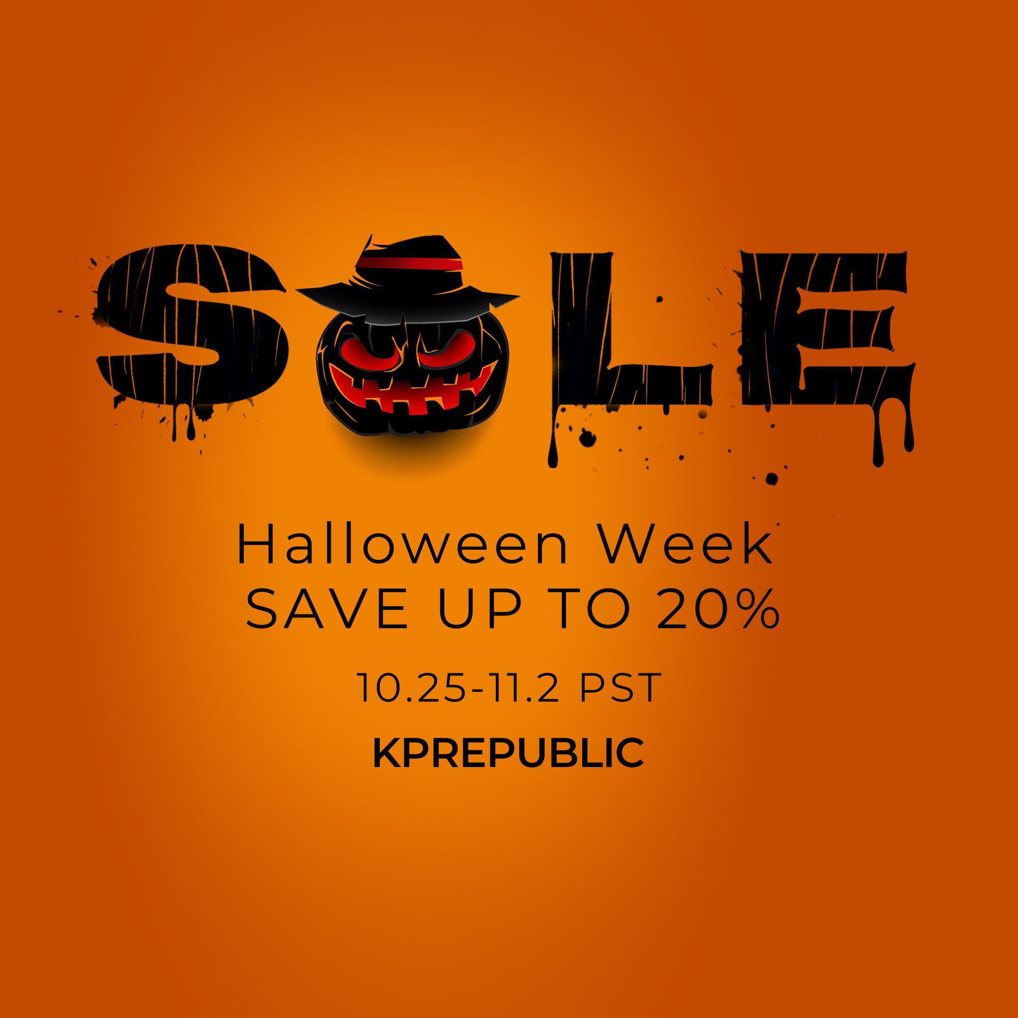 皆さん、KPREPUBLIC HALLOWEEN WEEKスダート！｜KPrepublic
