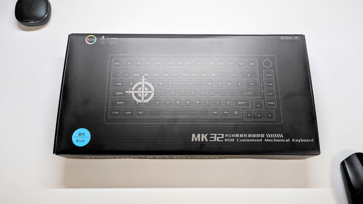 スケスケなメカニカルキーボード｜MAGIC-REFINER MK32｜あらぱぱ