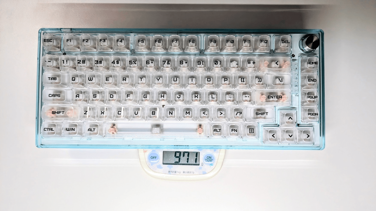 スケスケなメカニカルキーボード｜MAGIC-REFINER MK32｜あらぱぱ