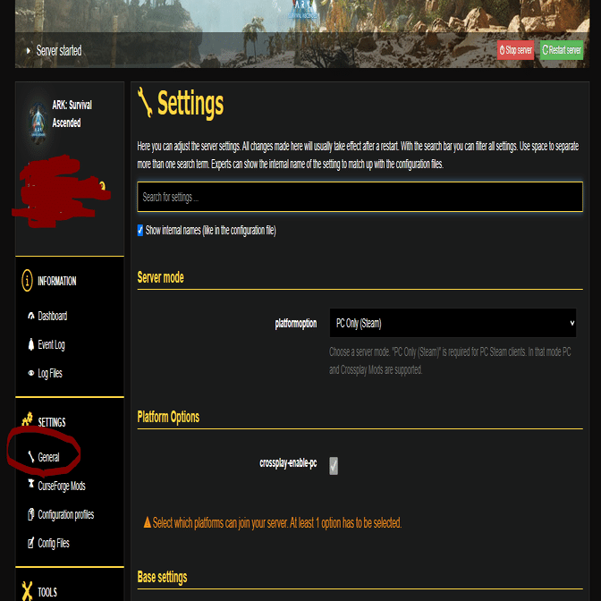 【ASA】ARK Survival Ascended【Nitradoサーバー設定】｜イテばし