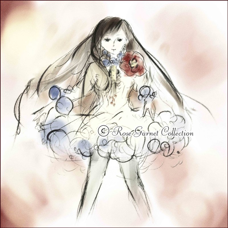 idol あなたに幸せを：my illustration｜Rose Garnet