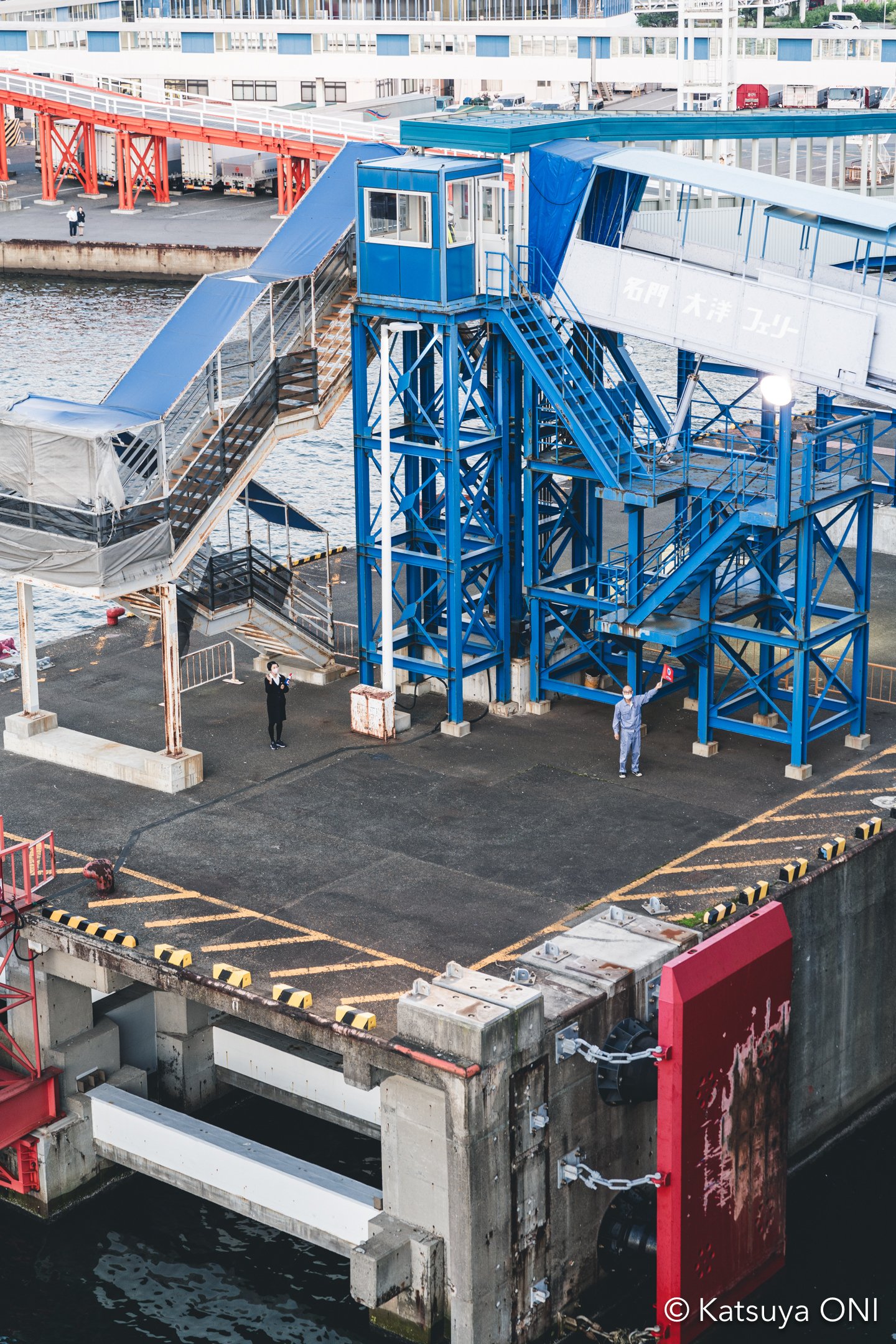 船上の夕暮れ【旅の記録】｜Katsuya ONI