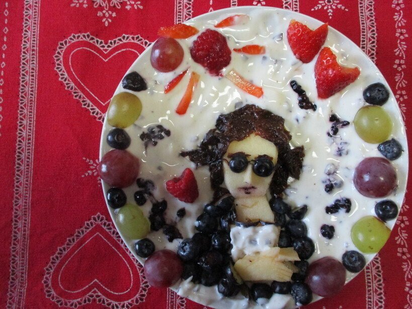 ジョン・レノン/John Lenno ―フルーツギャラリー風―｜Jacqueline