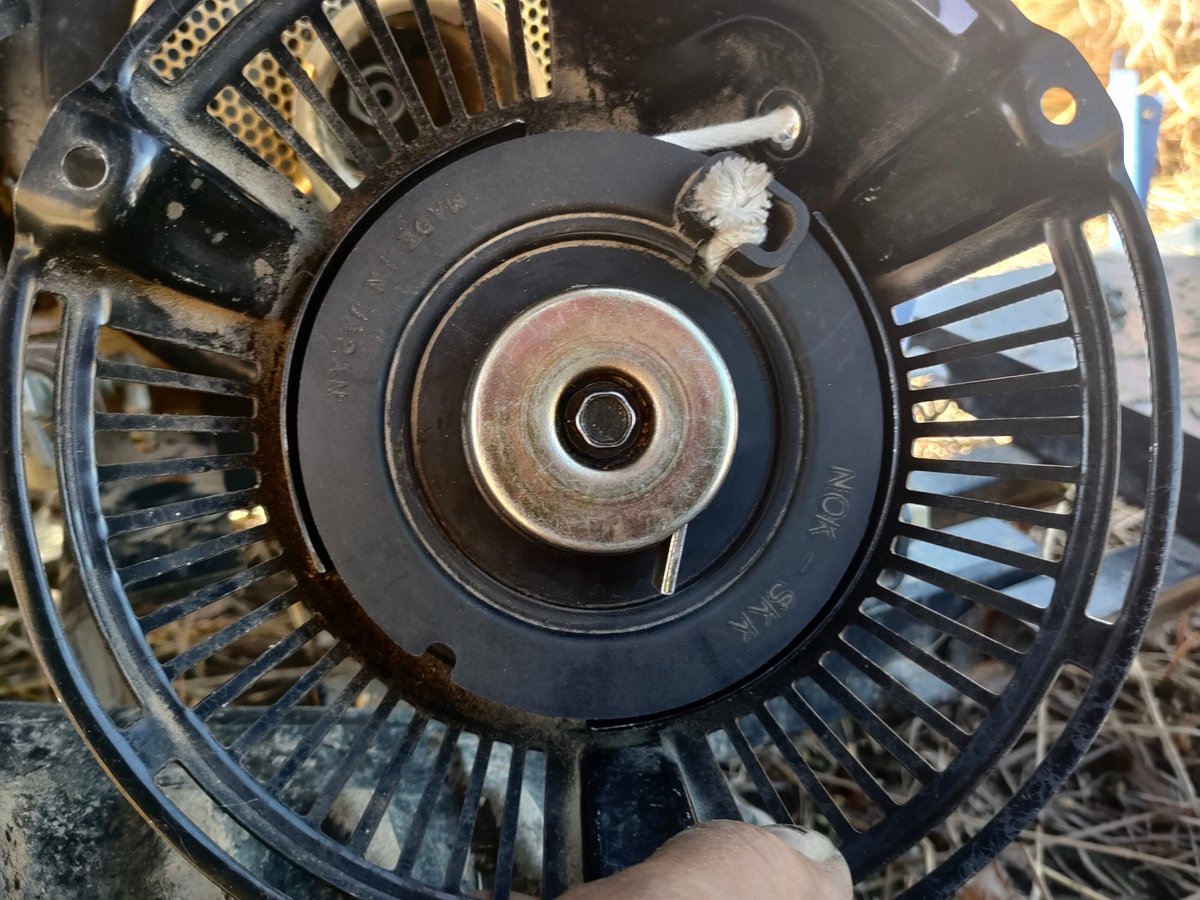 リコイルスターター修理｜shanthi-usui