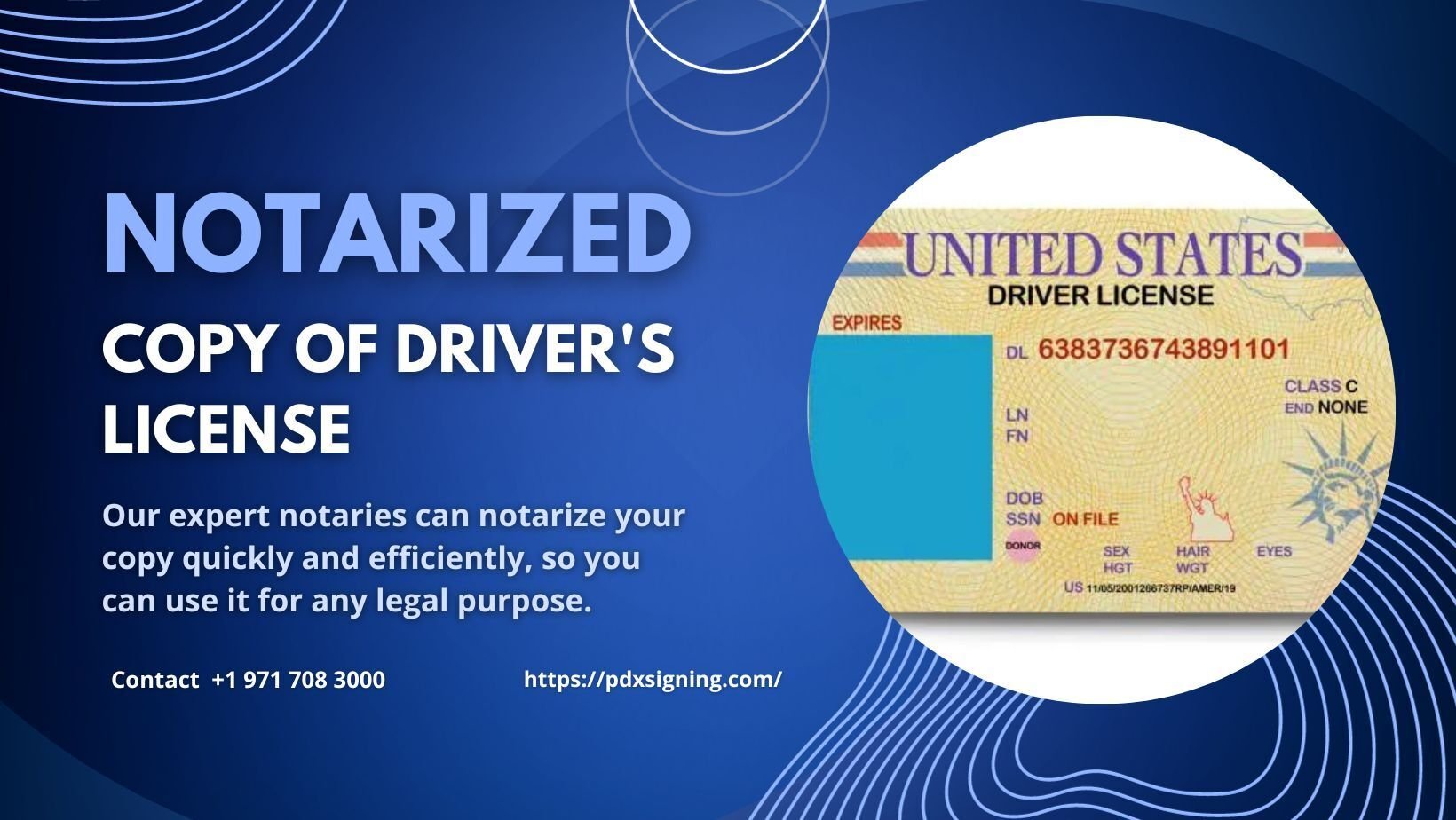 Notarized Copy Of Driver s License pdxsigning