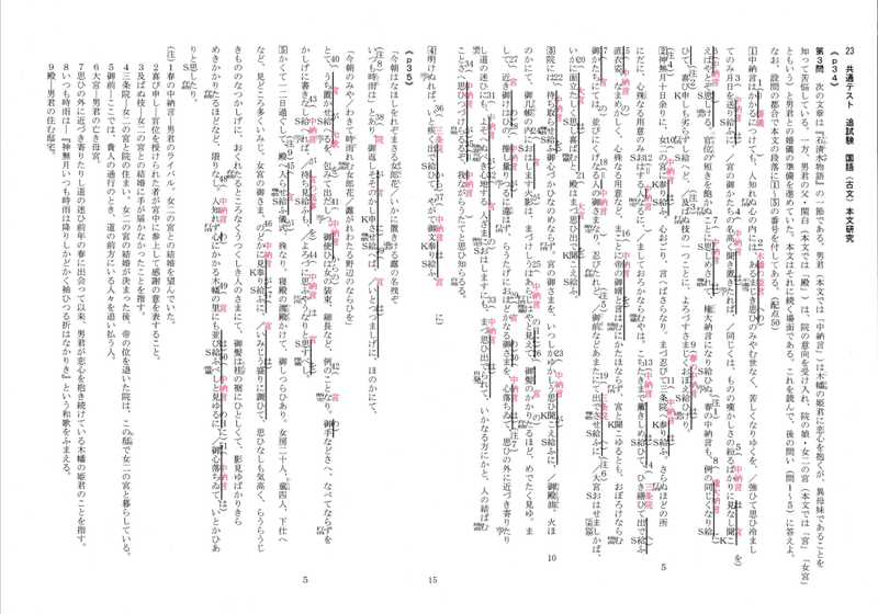 23共通テスト国語追試験(古文)『石清水物語』の本文研究｜rugger14wtb