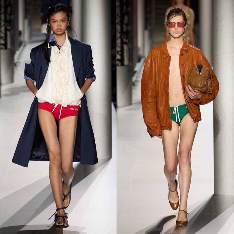 MIU MIU 2024SS コレクション を考察してみる : 「現代に則した多様な"美しさ"」｜itoa.n. ｲﾄｱｴﾇ