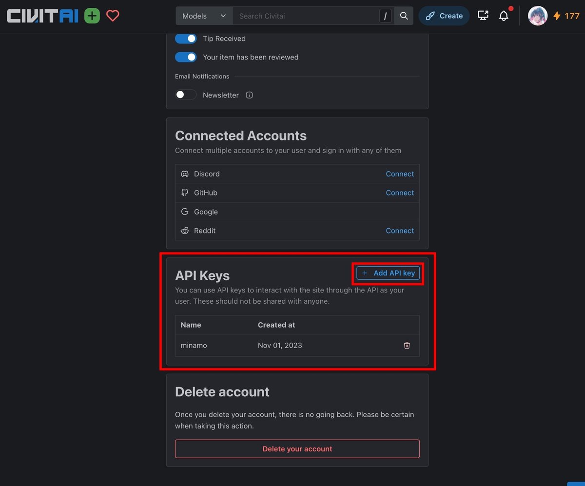 Civitaiのデータを効率よく収集・整理するダウンローダー「Civitai Download Manager」【Stable Diffusion】｜藍乃みなも