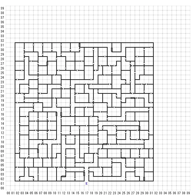 現存する最古のCRPG「Pedit5」の地図を作った｜ホイホイTRPG部