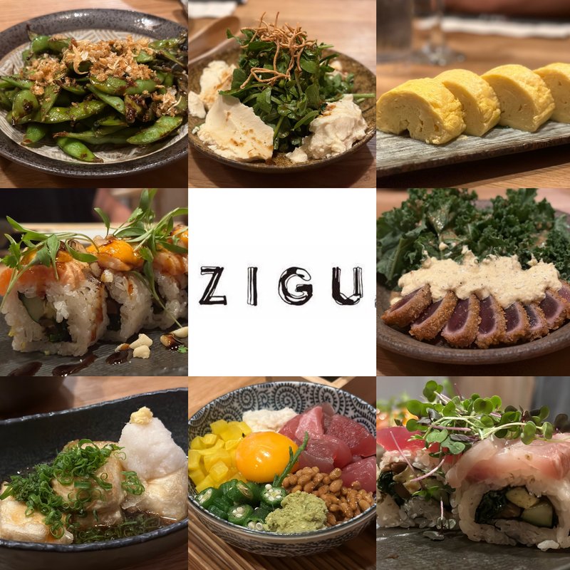 【ZIGU】ハワイ食材に拘った創作和食"ZIGU"｜ウニ王子