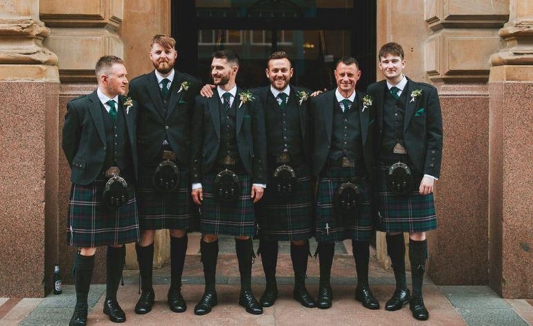 Scottish Wedding Kilt - Trendy Tradition of Men's Kilts!｜Mahamsyed