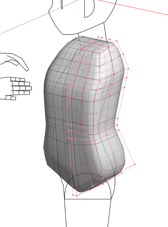 クリスタで使えるアニメ作画用3D人物モデルの制作（その3）｜eiji roji