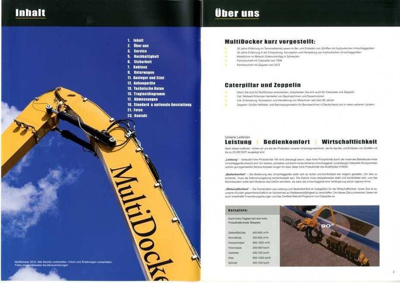 ZEPPELIN CAT CH85C Multi Docker｜建設機械化ライブラリー