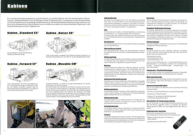 ZEPPELIN CAT CH85C Multi Docker｜建設機械化ライブラリー