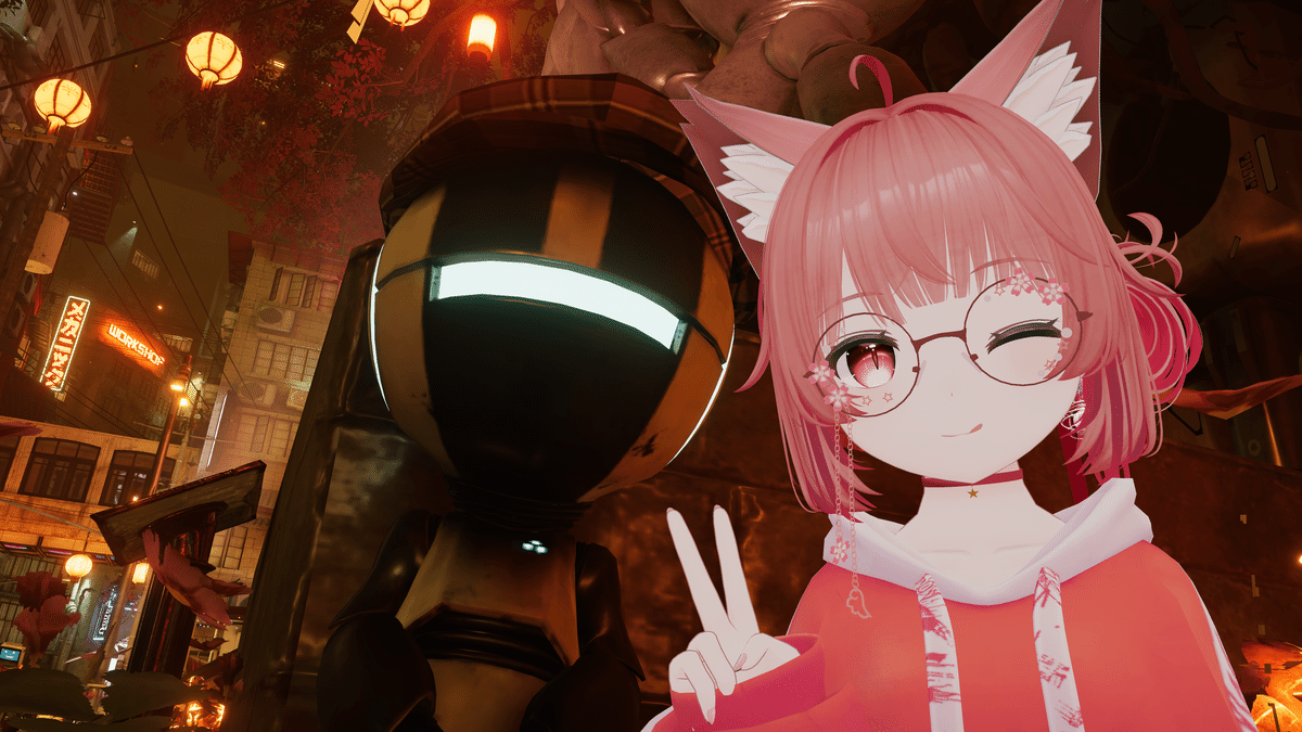 【VRChat】ロボットの街？『Complex 7』を散策したよ！｜ことは しろ