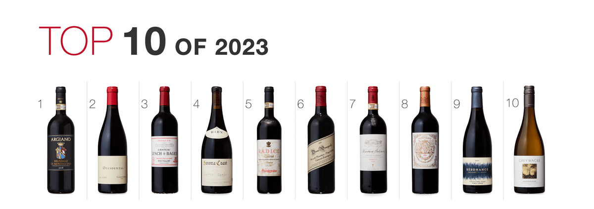 Wine Spectator Top 100 Wines 2023