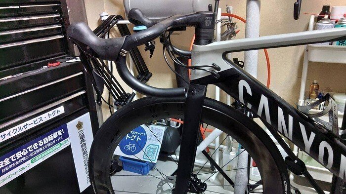 CANYON】AEROAD CF SLグレードのブレーキオイル交換等々□2023年 CANYON】AEROAD CF SLグレードのブレーキオイル交換等々□2023年