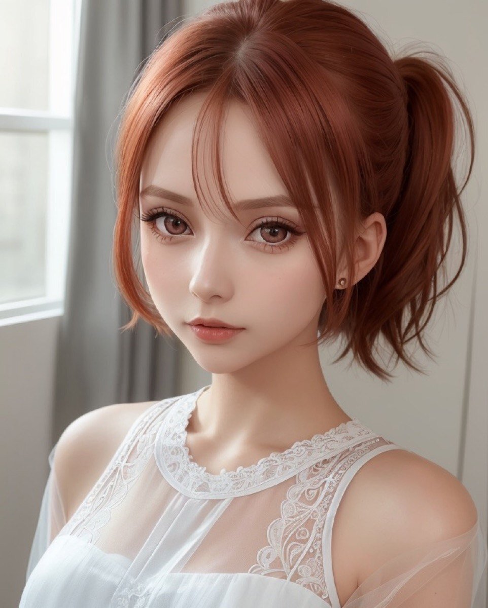 ネグリジェ 1115 Stable Diffusion AIイラスト｜アップル AIイラスト