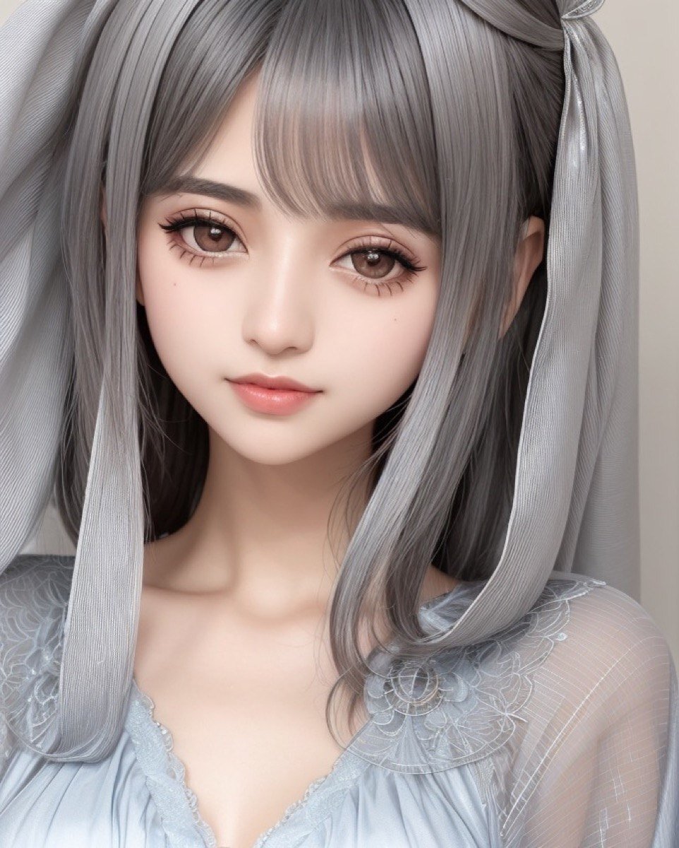 ネグリジェ 1115 Stable Diffusion AIイラスト｜アップル AIイラスト