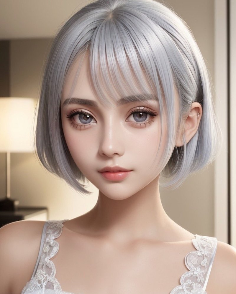 ネグリジェ 1115 Stable Diffusion AIイラスト｜アップル AIイラスト