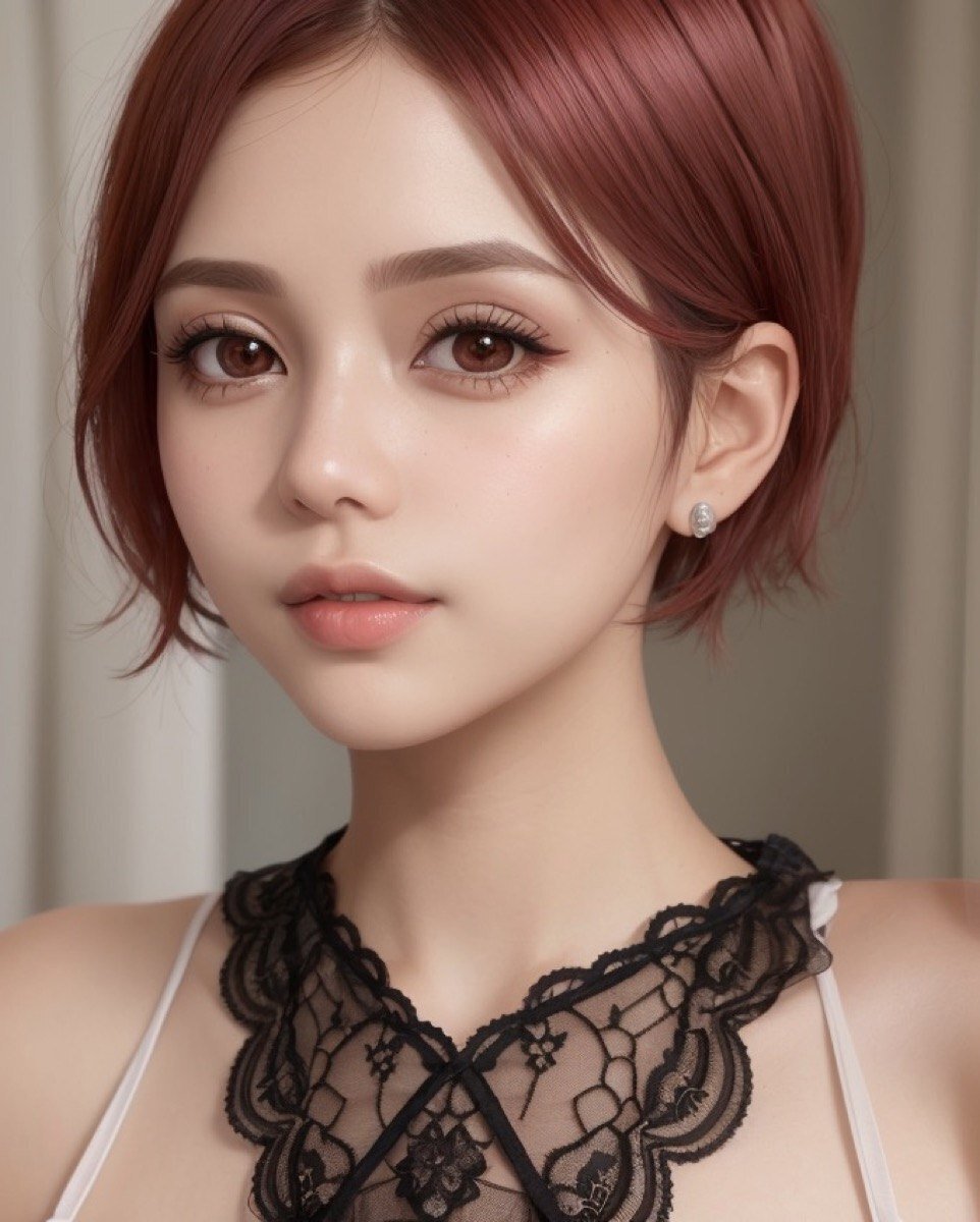 ネグリジェ 1115 Stable Diffusion AIイラスト｜アップル AIイラスト