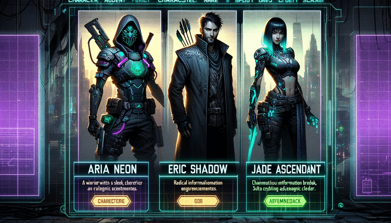 サイバーパンクTRPGで遊坊主！GPTs: Cyberpunk Chronicle Weaver｜キャプテン・バーレナン😆🌈🎶したらばと野沢菜 ...