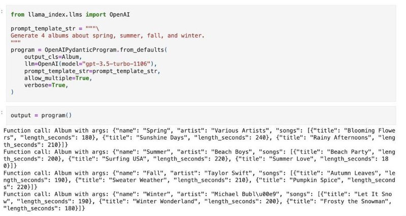 LlamaIndex によるOpenAIの新機能を使用・理解するためのガイド｜npaka