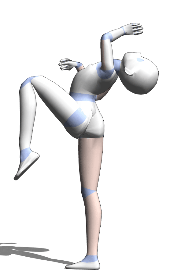 クリスタで使えるアニメ作画用3D人物モデルの制作（その5）｜eiji roji