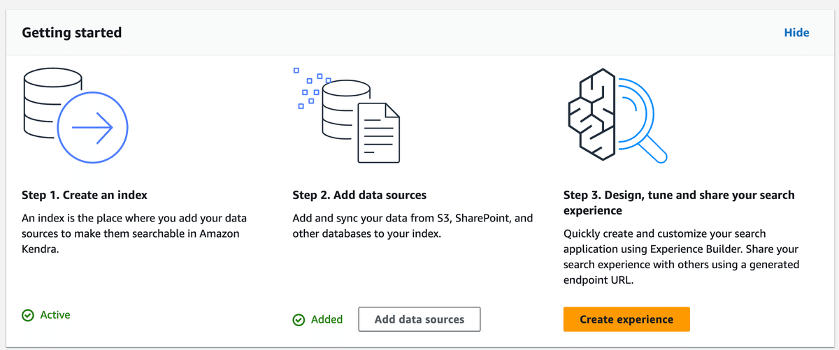 Amazon Bedrock + Kendraで社内ドキュメントを参照(RAG)するLLMを実装する｜mich_asai