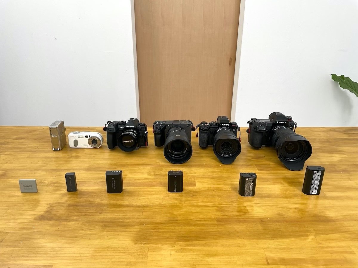 バッテリーからカメラを考察【LUMIX＆SONY】｜I'm a graphic designer