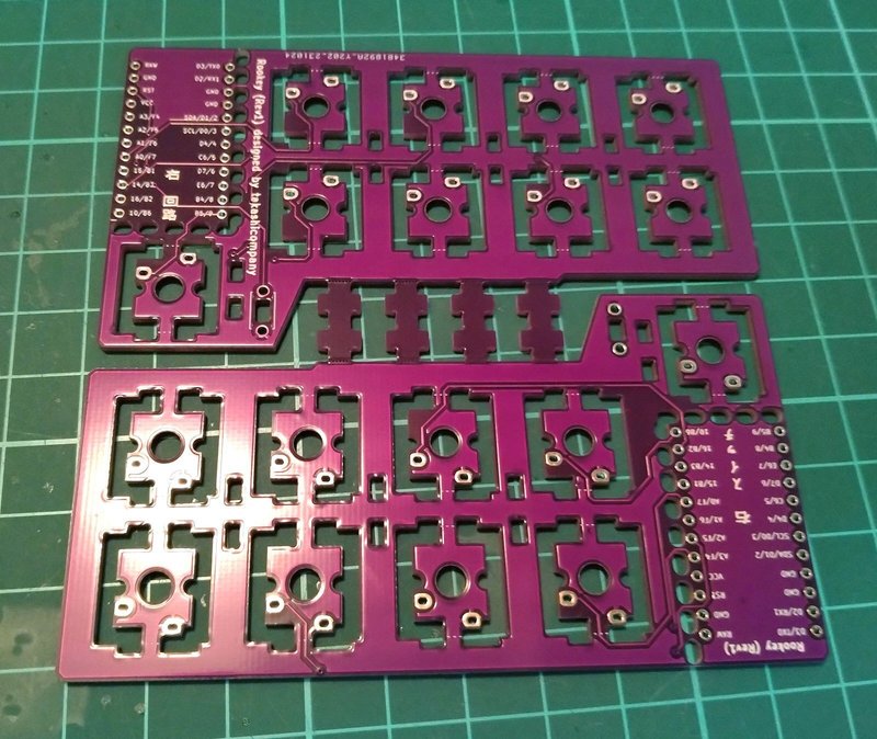 【ビルドログ】Rookey Rev1｜五月雨