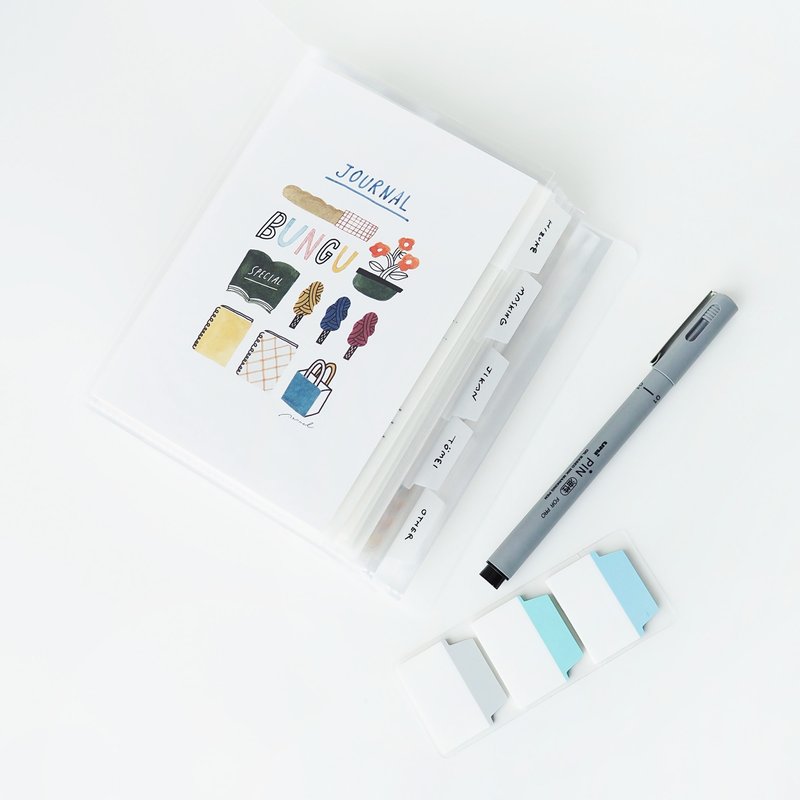 M6手帳や文庫サイズ手帳と一緒に使いやすいシール帳の作り方｜ASANEL