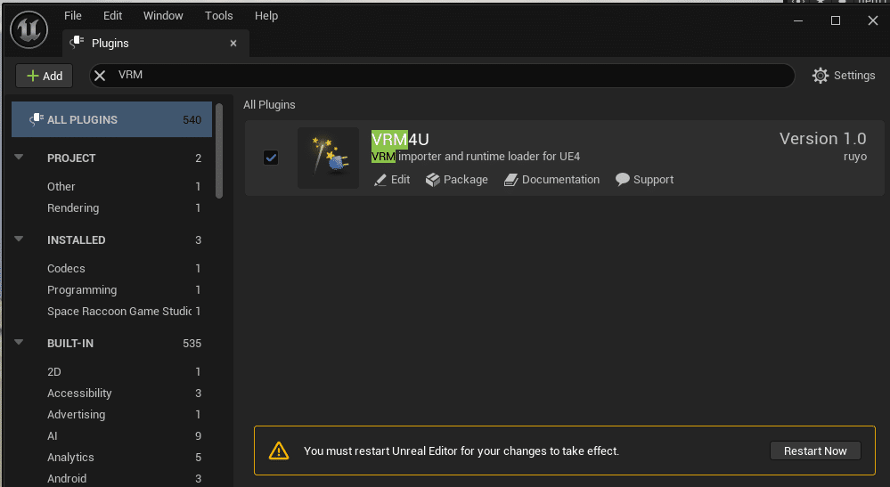 【UE】UE5でVRoidのキャラクターを動かす手順を紹介！！｜オレンジ