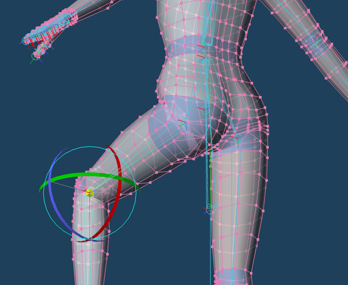 クリスタで使えるアニメ作画用3D人物モデルの制作（その5）｜eiji roji