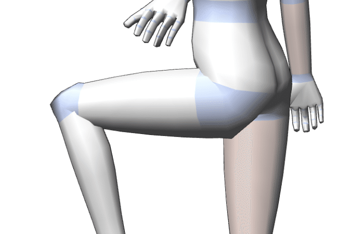 クリスタで使えるアニメ作画用3D人物モデルの制作（その5）｜eiji roji