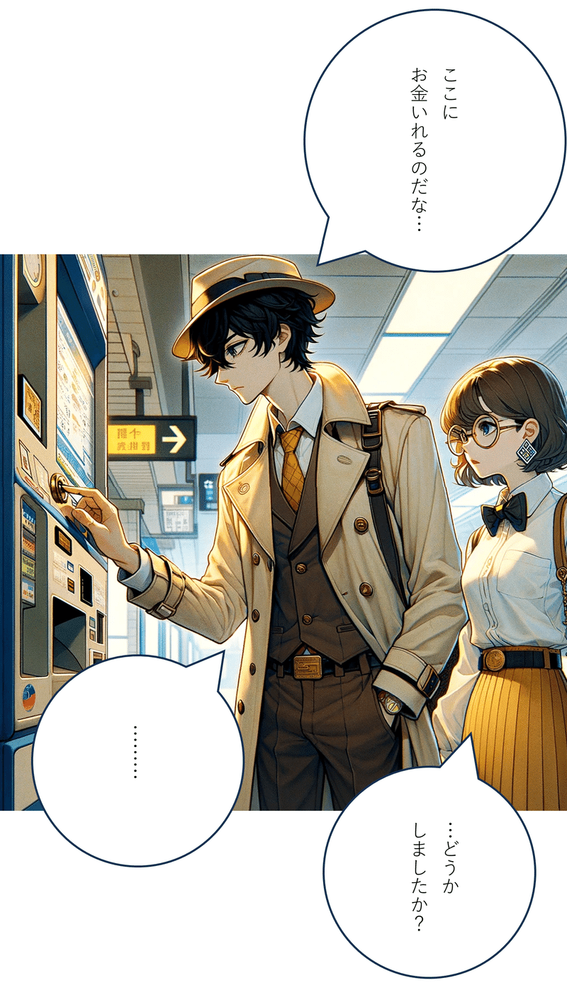 【失言探偵 山本翼 3】縦スクロール漫画（DALL-E3＋Stable Diffusion）｜徳和 貴成