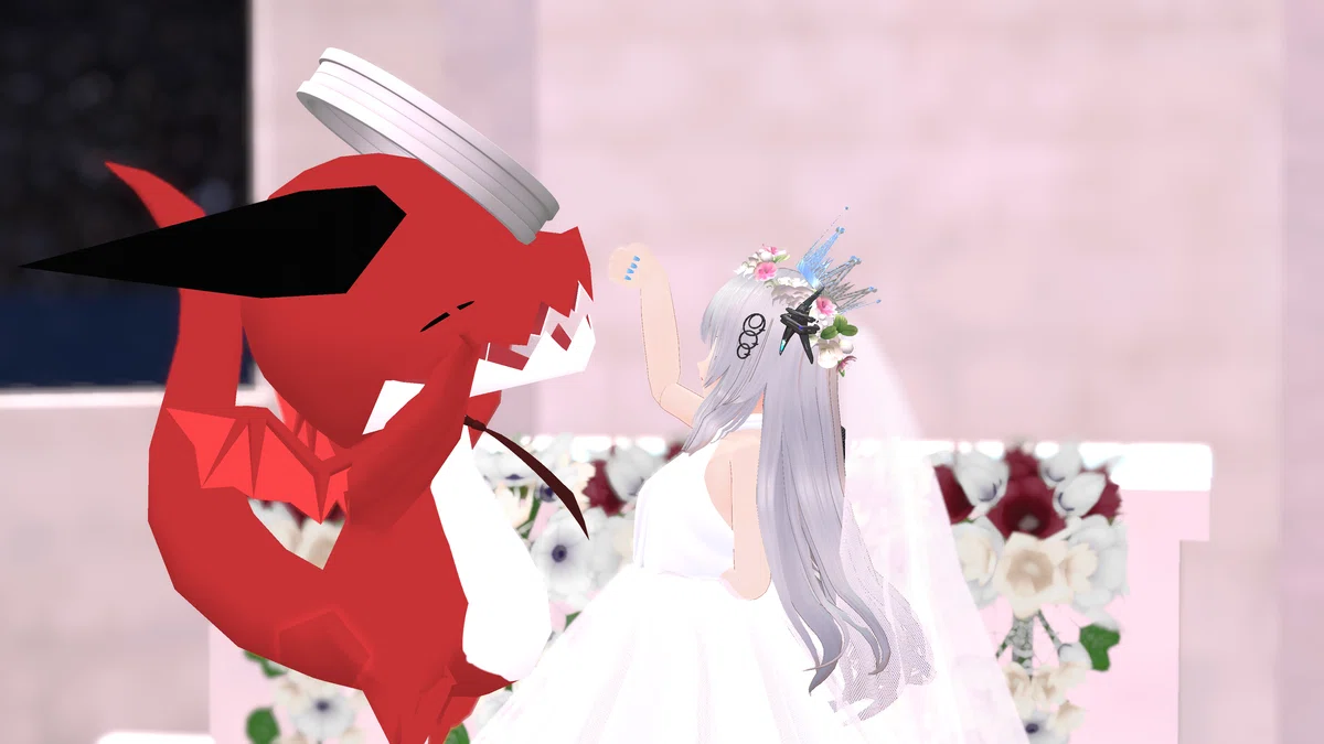 【VRChat】こちなみ結婚式レポート！｜佐藤航智 こーち