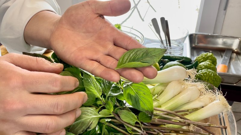 11種類のハーブとスパイスでグリーンカレー（ペースト編）｜chef ichi