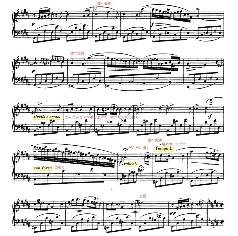 ノクターン第3番 楽曲分析｜Ryo Sasaki