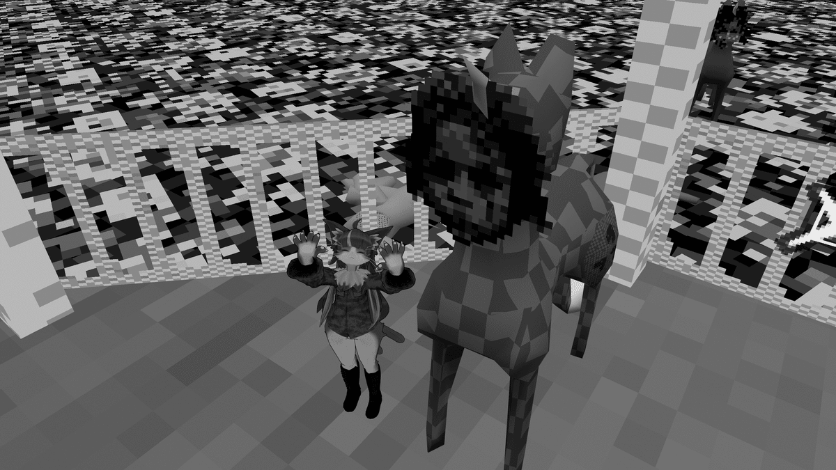VRChatで色んなホラーワールドに行ったんだぞっていう思い出を書き記すとかたまにはそんなことをしてもいいと思った。｜餅から