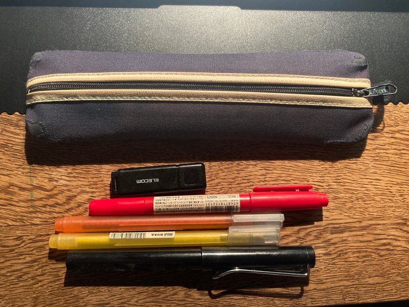 ライター、編集者のわたしの筆箱｜Yamada Kyohei