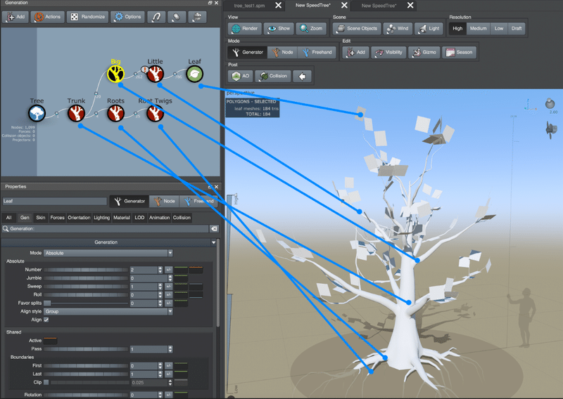 非デザイナーでもSpeedTreeで作れるリアルな樹木｜Unity開発ラボ@VFA