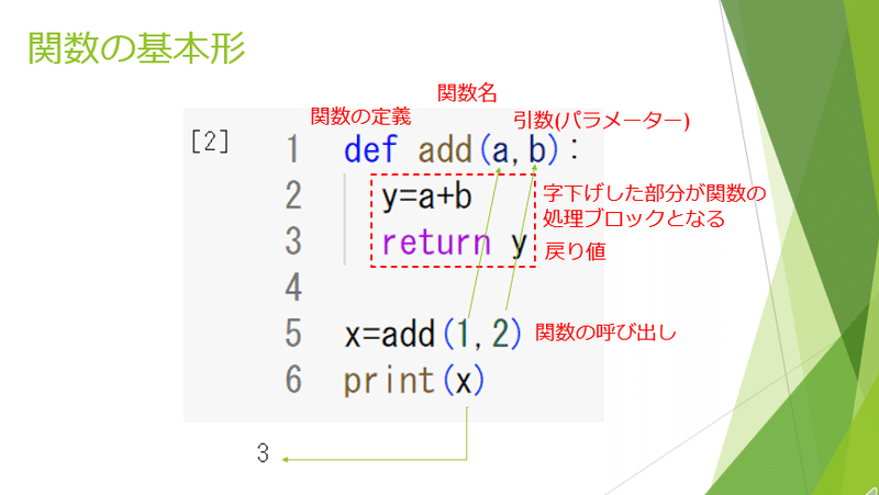 Google ColaboratoryでPythonを始める-13 関数の使用｜rock204