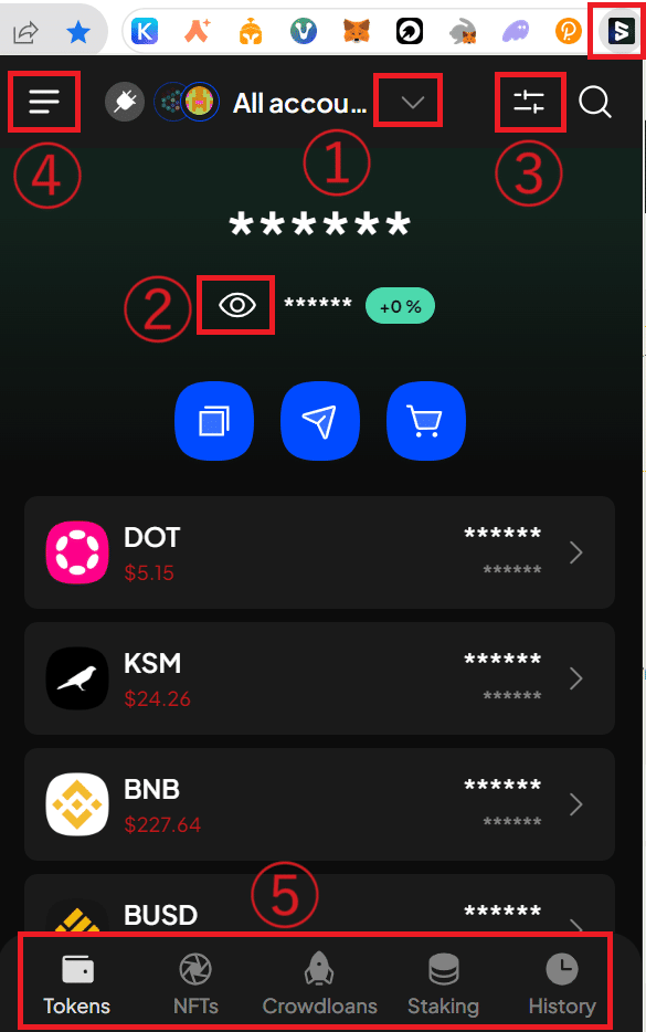 SubWallet -セットアップ-｜mush
