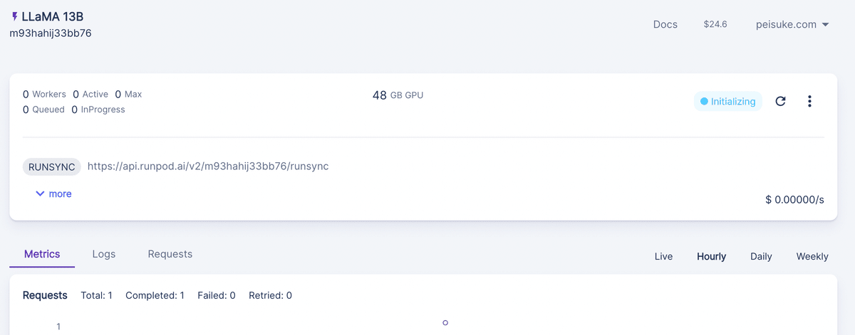 RunPodで作るサーバレスGPU推論｜peisuke