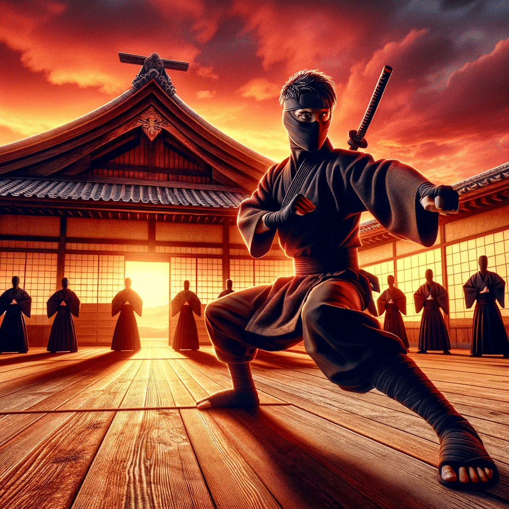 【AIイラスト】忍者を描きました！！｜gorojy