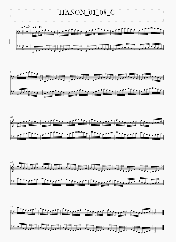 ピアノが上手く弾けるようになりたい_HANON_N01_0#_C_ハノン第1番｜Piano Meister