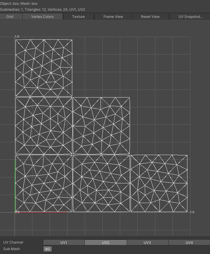 Generating Lightmap UVsのパラメータ、仕事してる？｜wata23